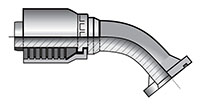 Code 62 - Flange Head 45° Elbow - 43 Series On Seal Fast, Inc.