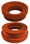 Item # RED UCG2EP (EPDM), Red Crowfeet Coupling Gasket On Seal Fast, Inc.